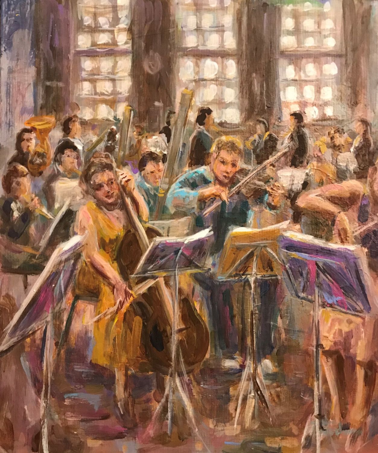 "The Orchestra" by Leon Goodman