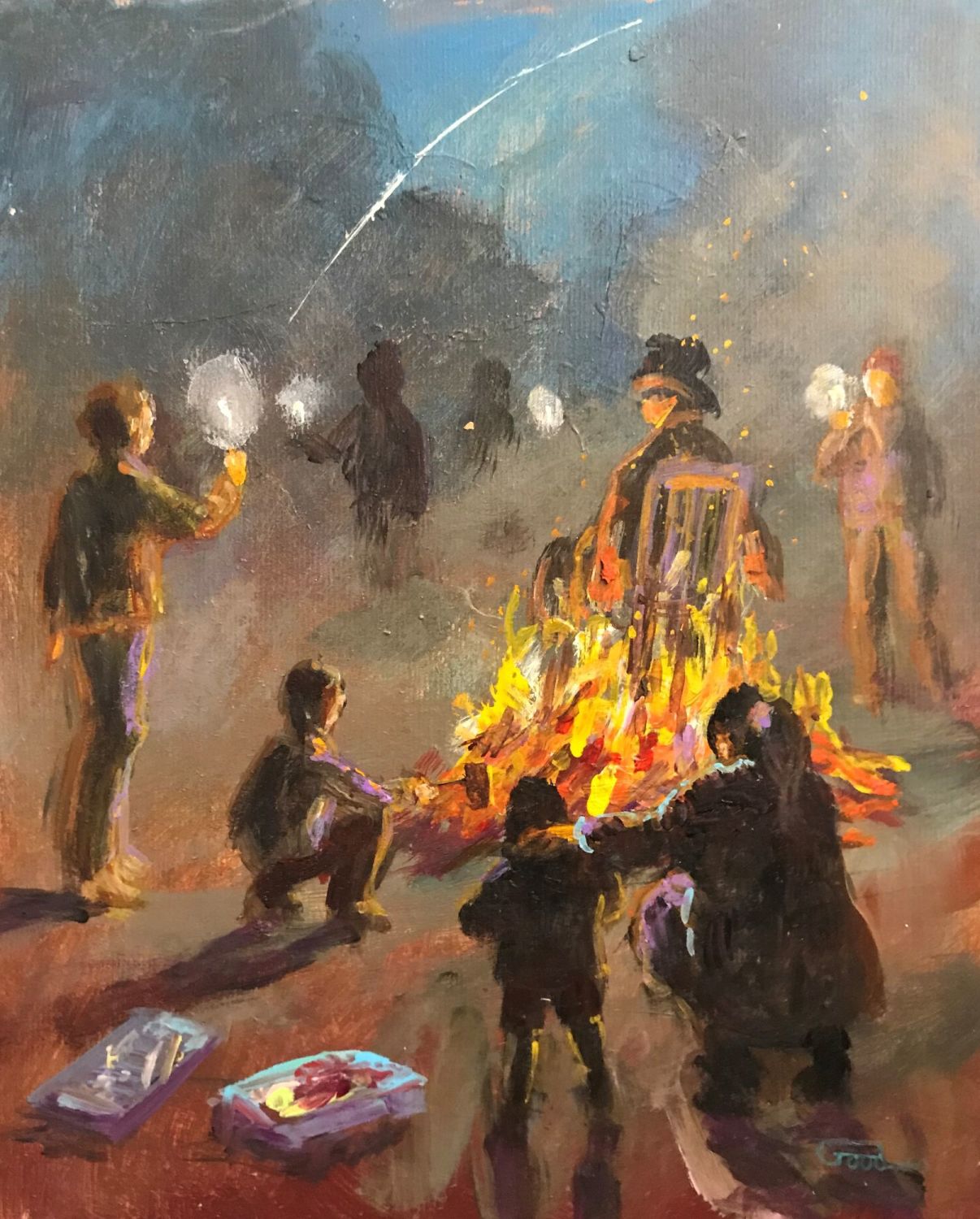 "Gypsy Fireworks" by Leon Goodman