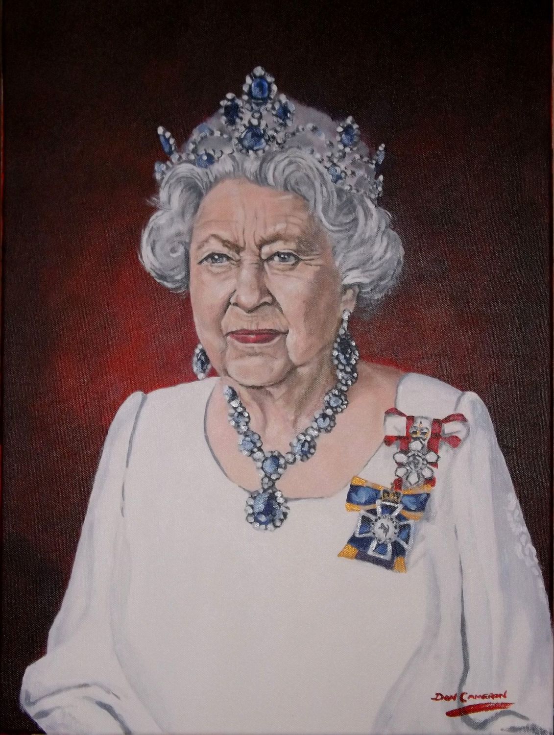 "Elizabeth Regina" by Don Cameron