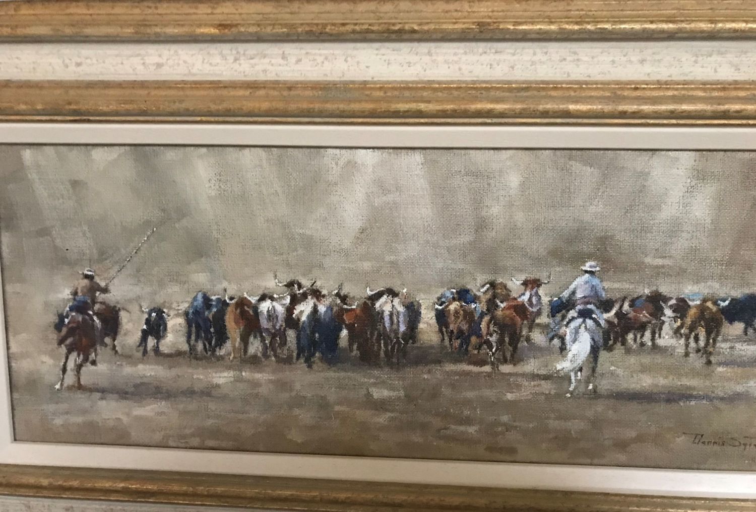 "Vaqueros - Spanish Cowboys" by Dennis Syrett PPROI RBA RSMA SEA