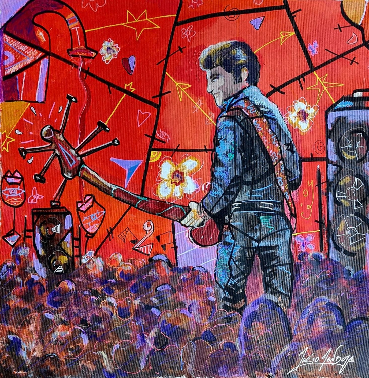 "Devil In Disguise - Elvis Presley In Concert" by Mario Mendoza