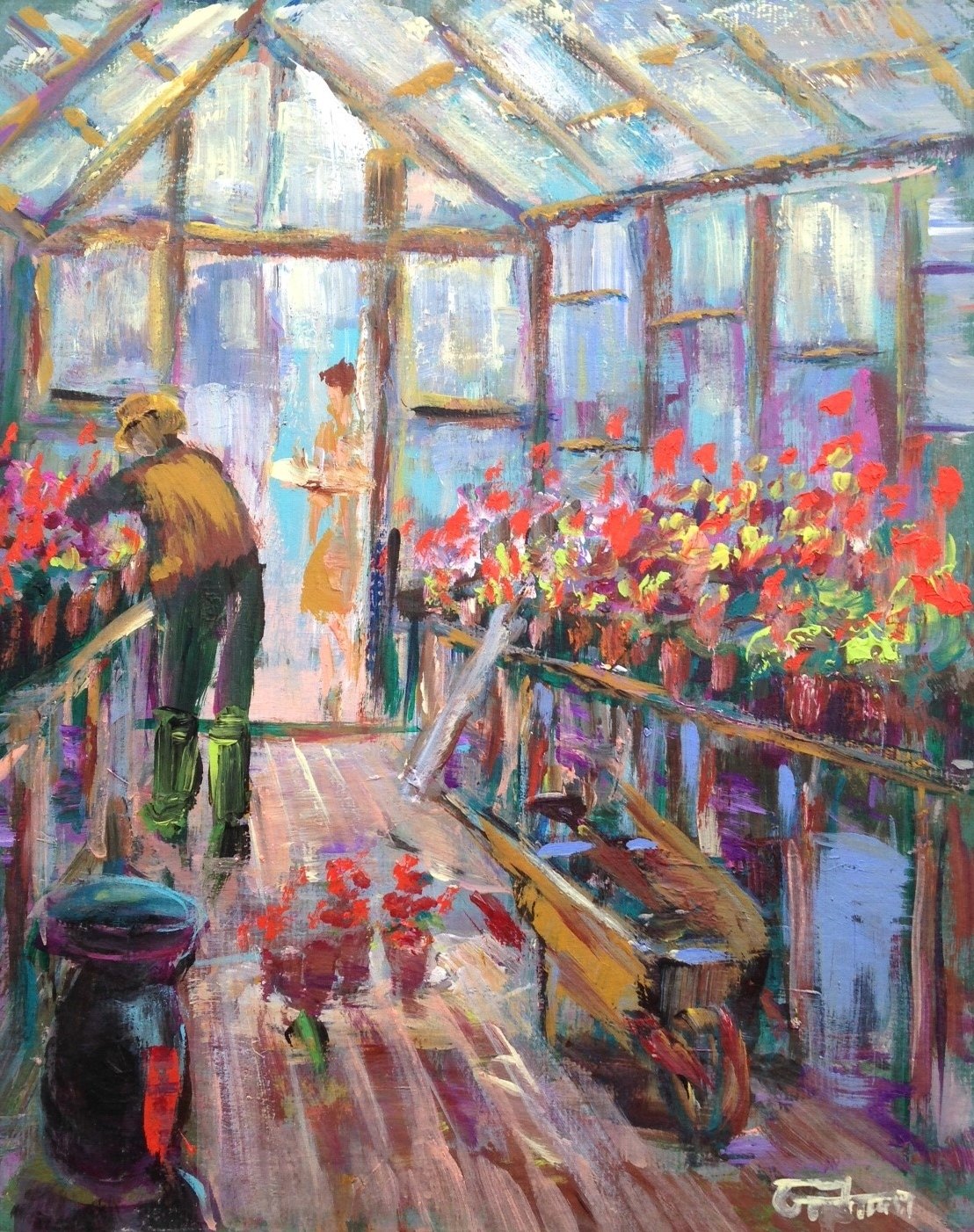 "Greenhouse Heaven" by Leon Goodman