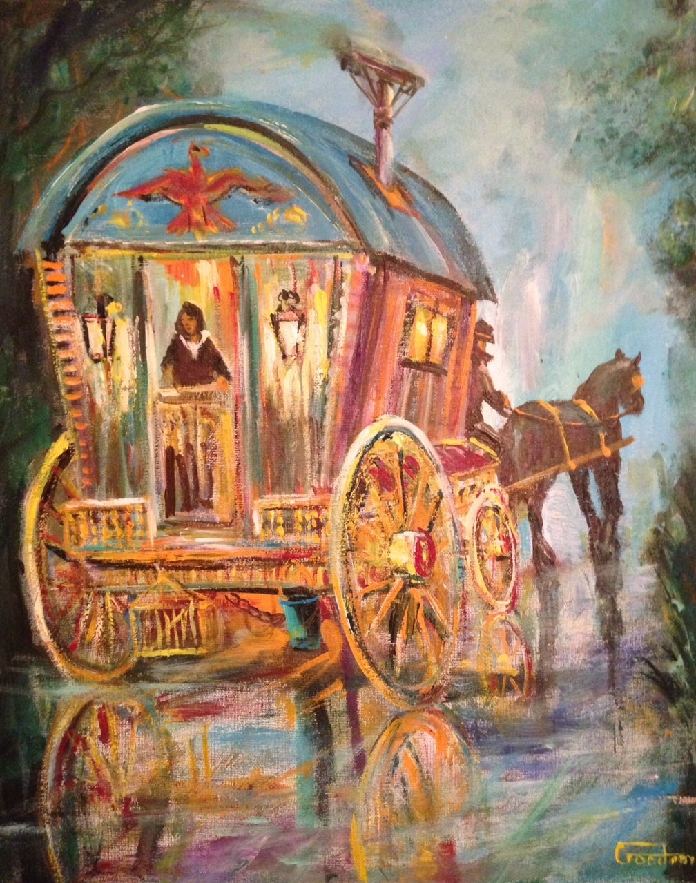 "Romie" by Leon Goodman (now sold 11/11/14)