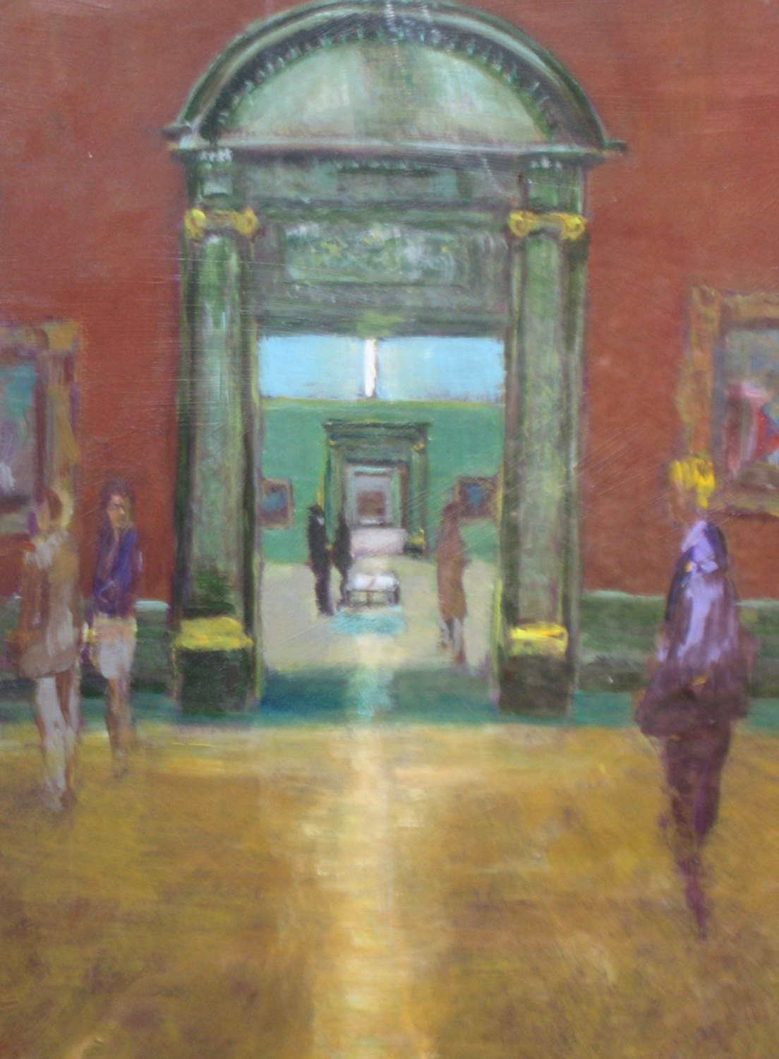 "The Spectators" by Leon Goodman