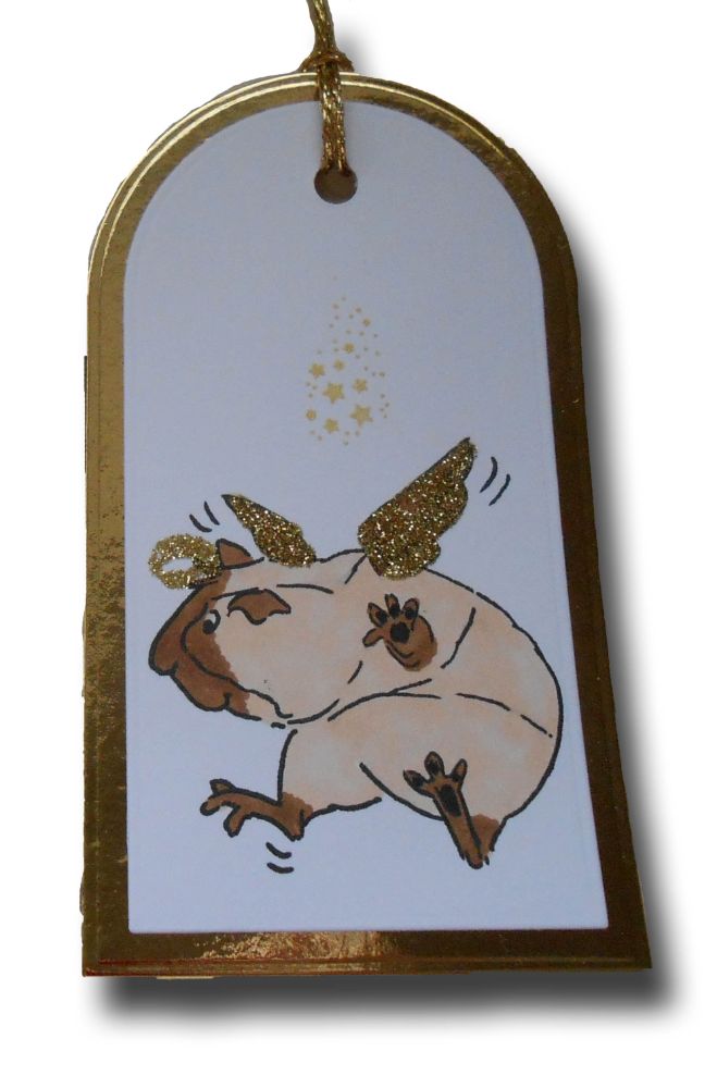 Guinea Pig Handmade Gift Tags - Cavy Couture