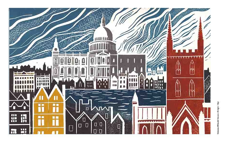 Restoration London Tea Towel