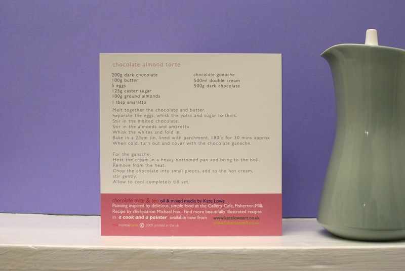 Kate Lowe Recipe Greetings Card