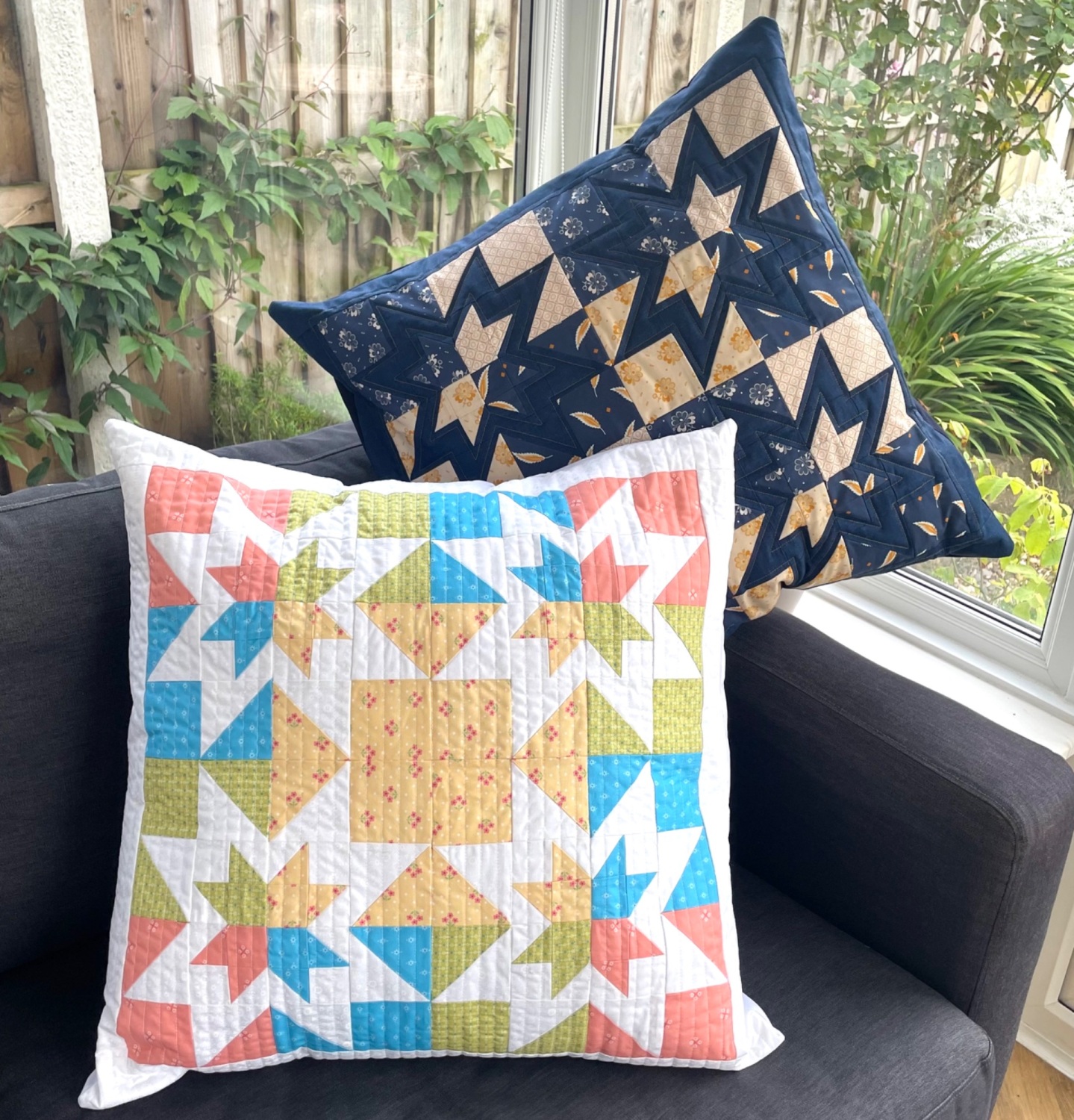 Exploding Star Cushion Pattern