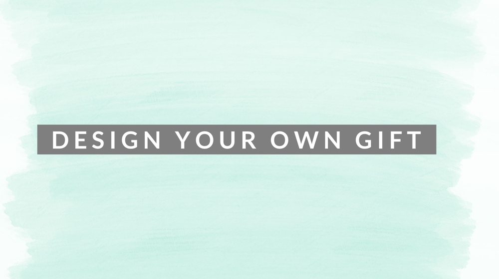 Design Your Own Personalised Gifts | Pretty and Personalised