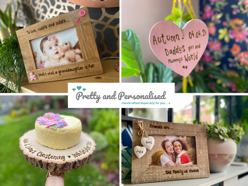 Personalised Gifts & Photo Frames | Pretty and Personalised