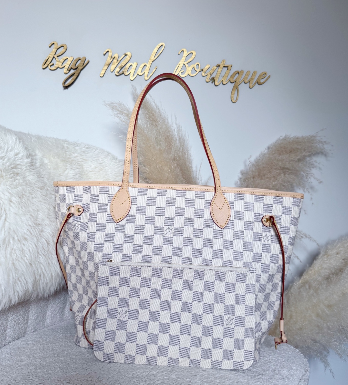 Louis Vuitton Damier Azur Neverfull MM