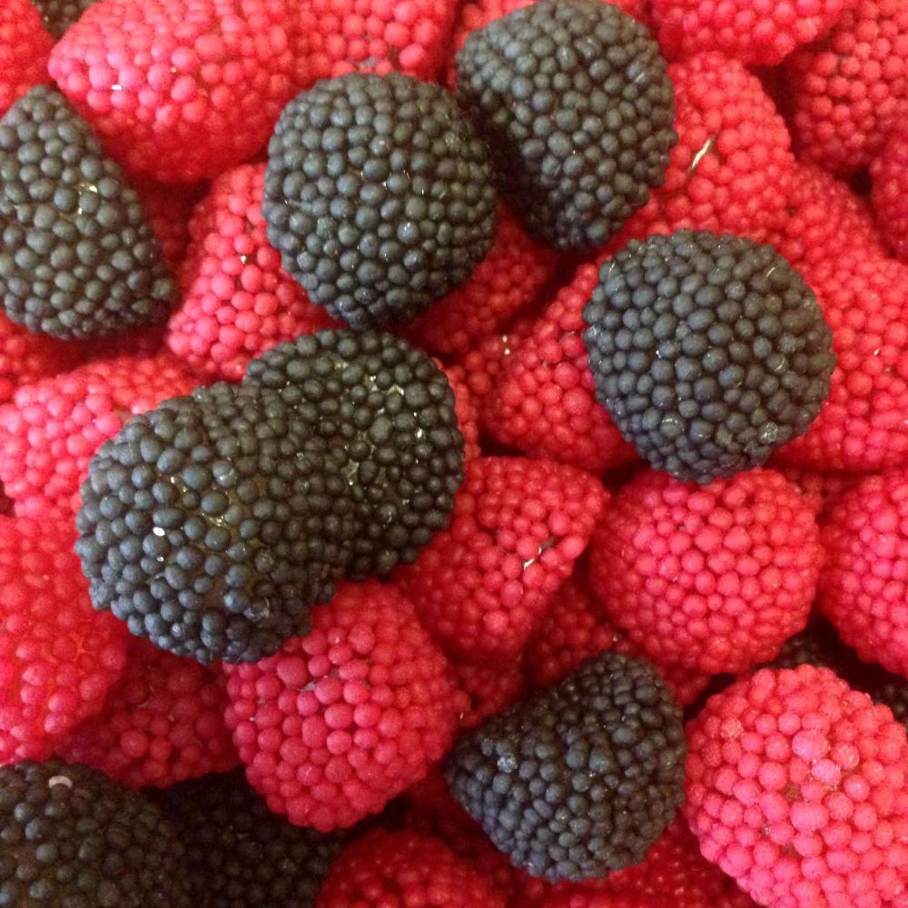Blackberries & Raspberries from Amys Traditional Sweets Online
