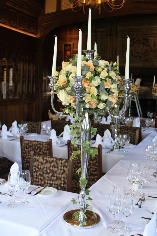 Tall Table Arrangements Wedding flowers Sussex