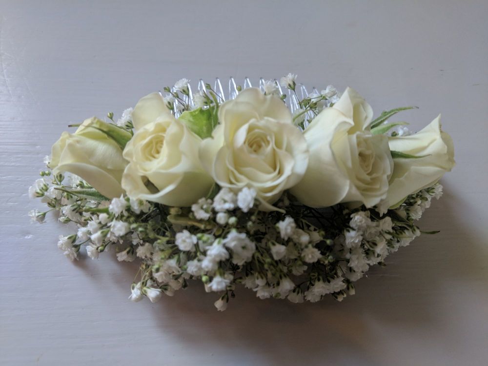 Flower Girl Designs and Hair Flowers in Sussex