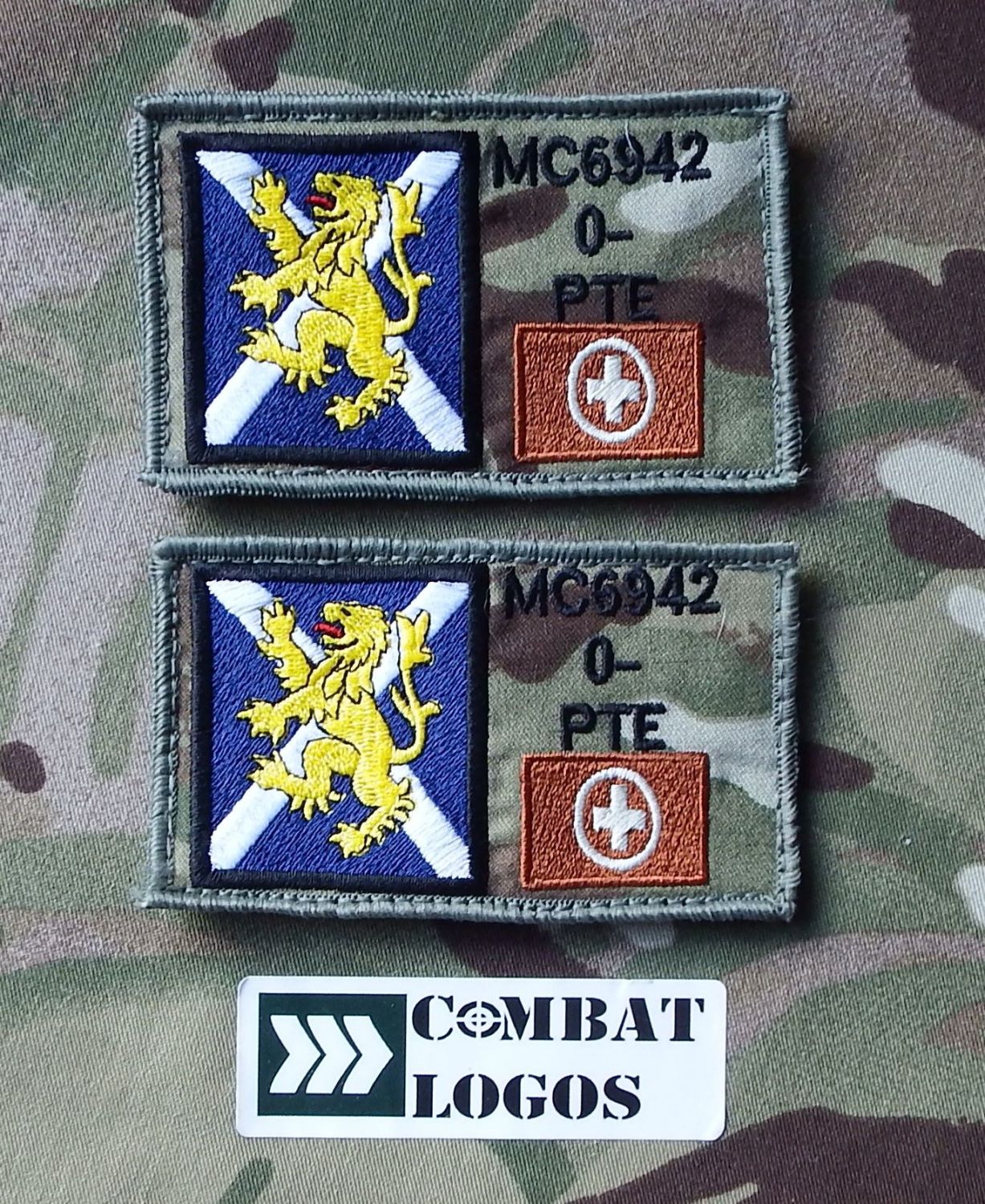 TRF zap patches,union jack flags