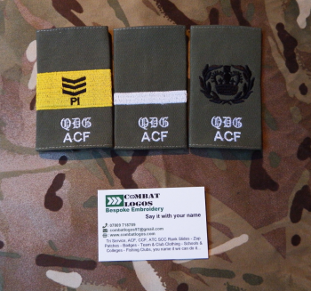 army rank slides