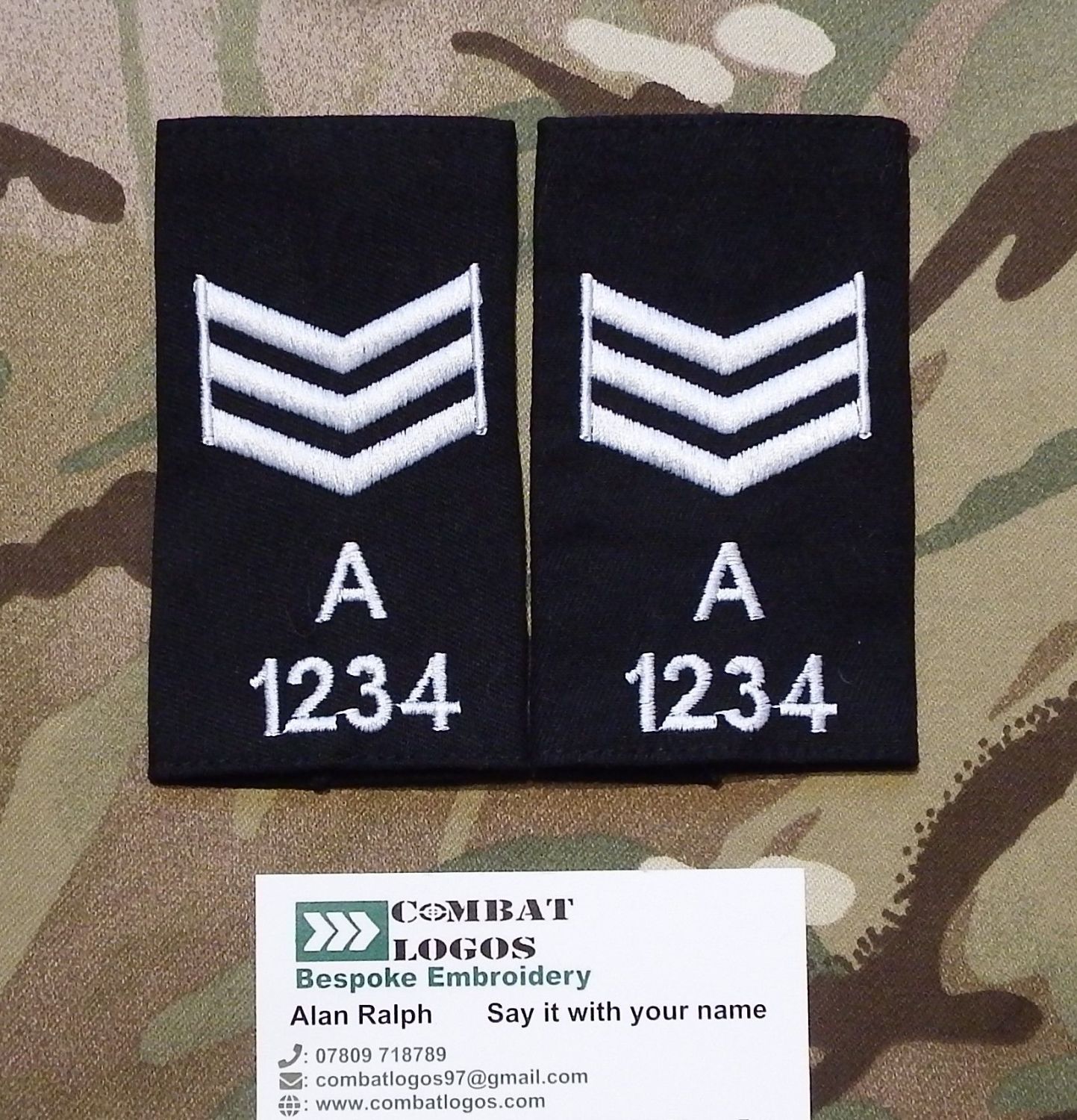 Scottish Police Rank Epaulettes