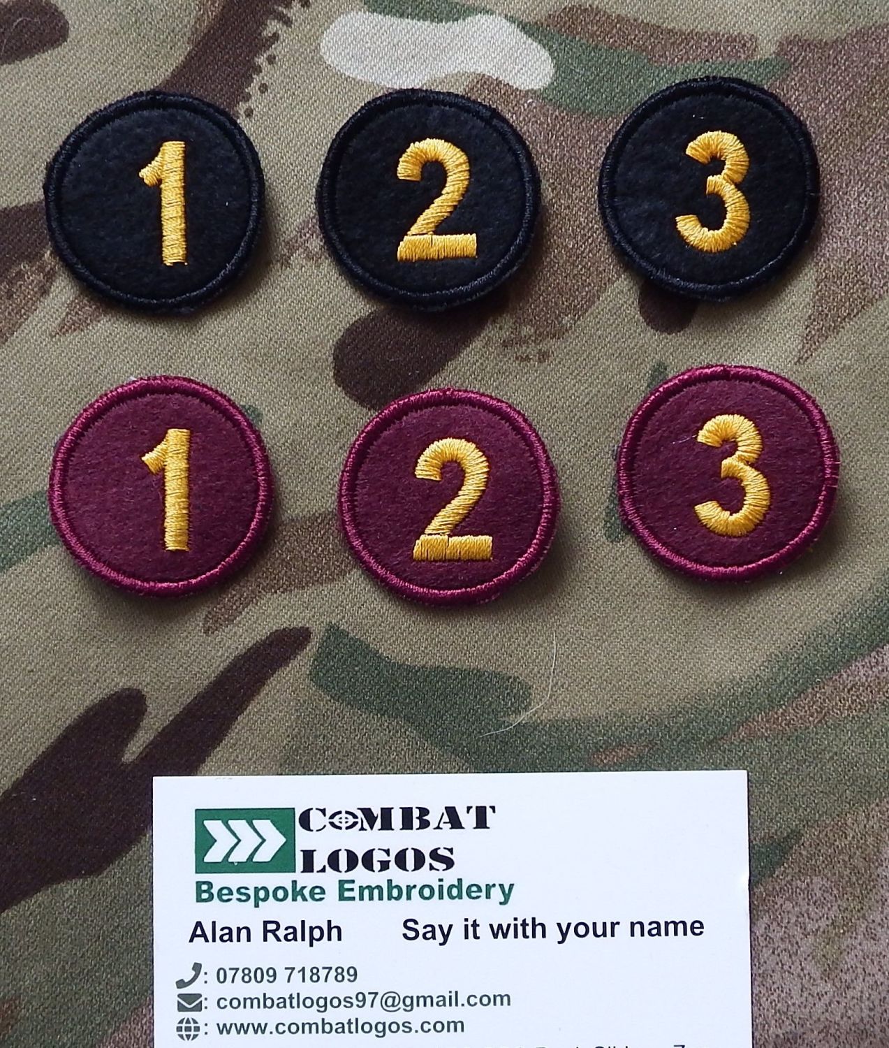 acf & CCF weapon badges