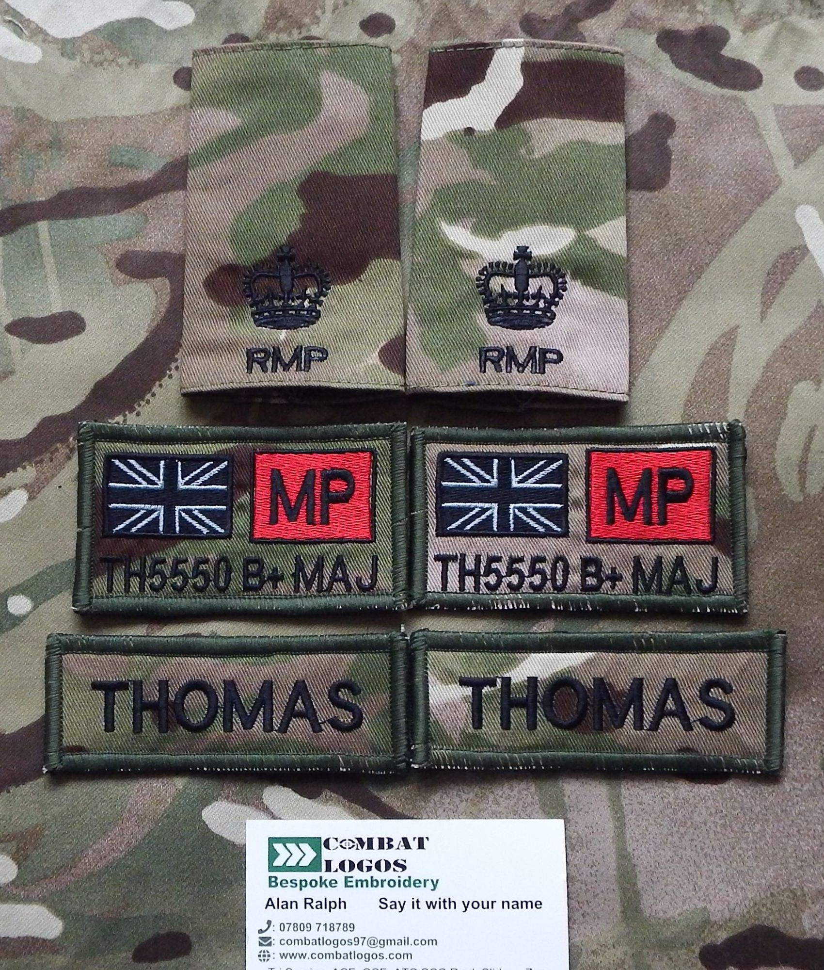 RAF Complete Combat Patch Pack - Shop