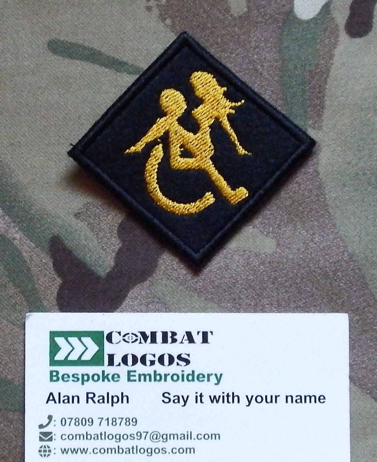 Metal Wings Badge