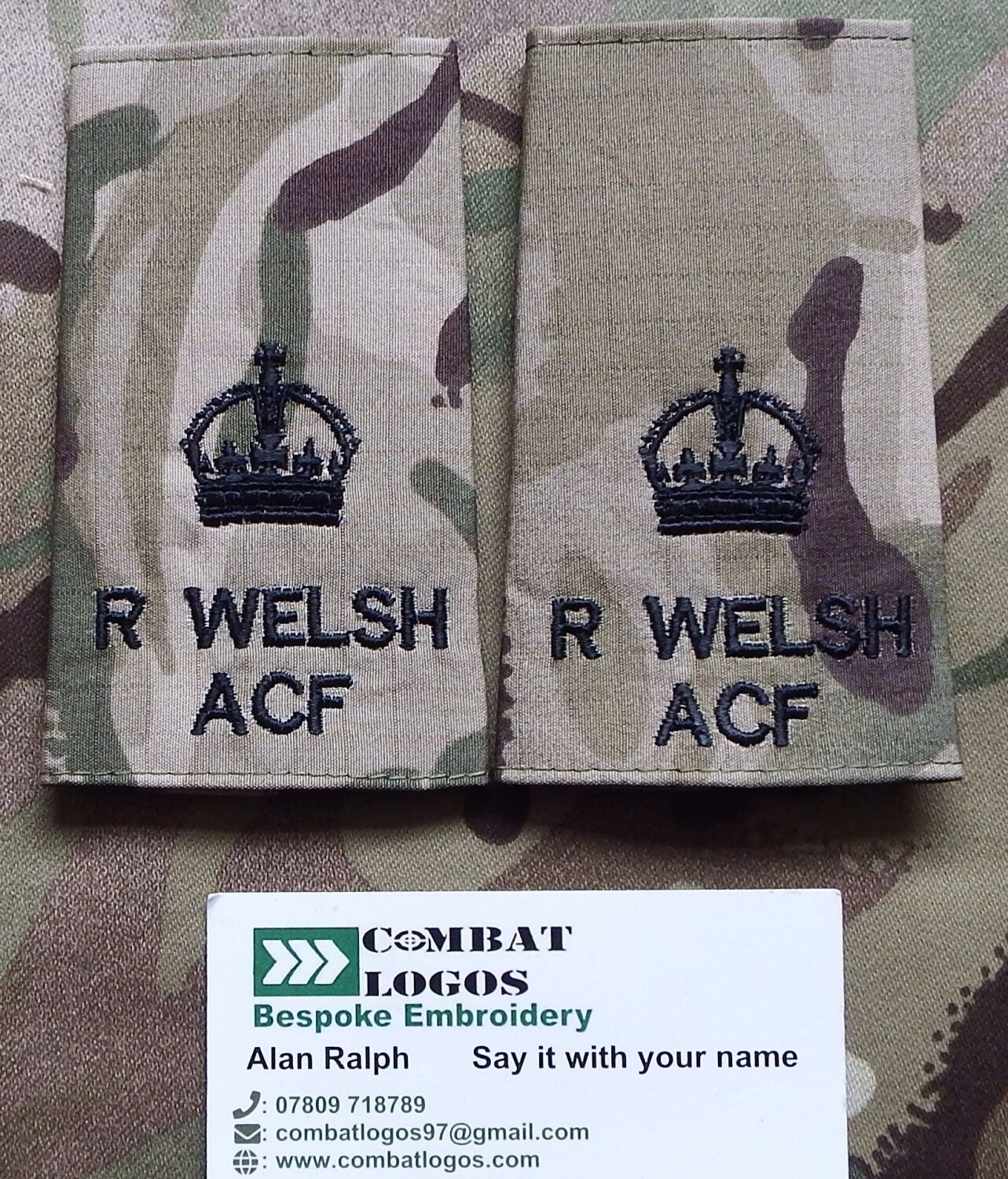 royal welsh regiment rank slides