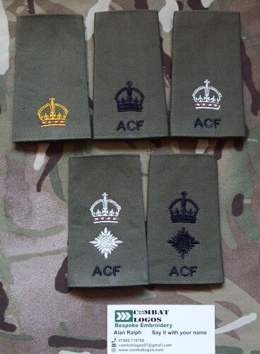 army rank slides