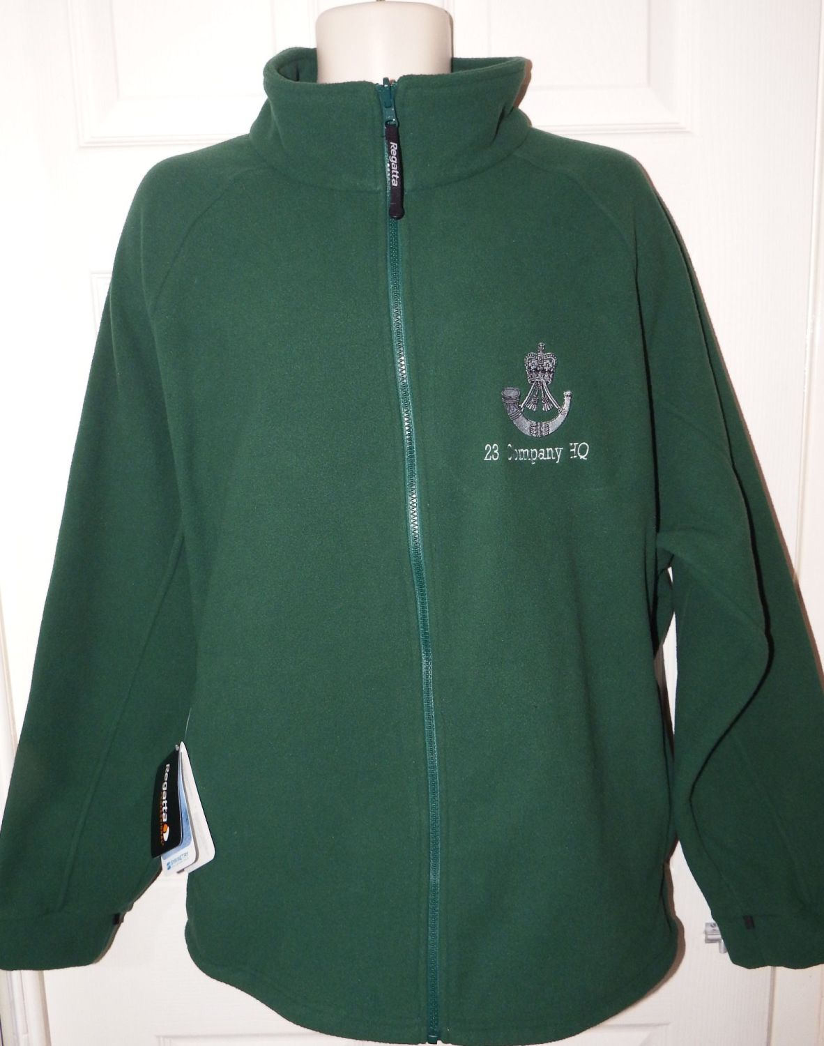 Rifles regiment personalised embroidered clothing