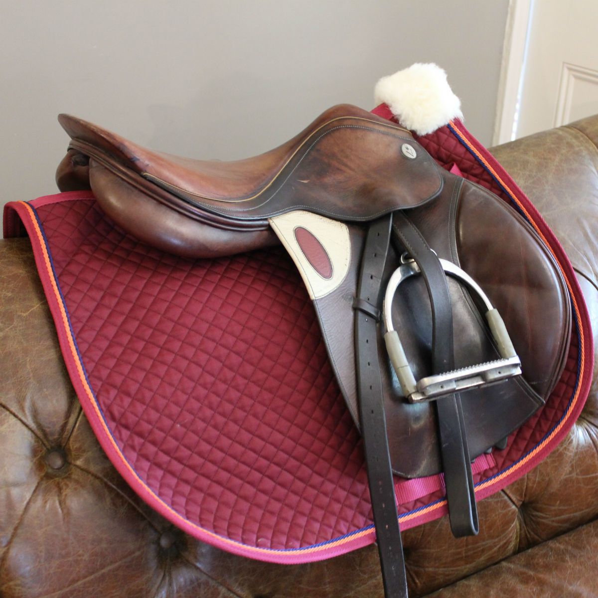Personalised Saddle Cloths | Embroidered Saddle Cloths | Design Your ...