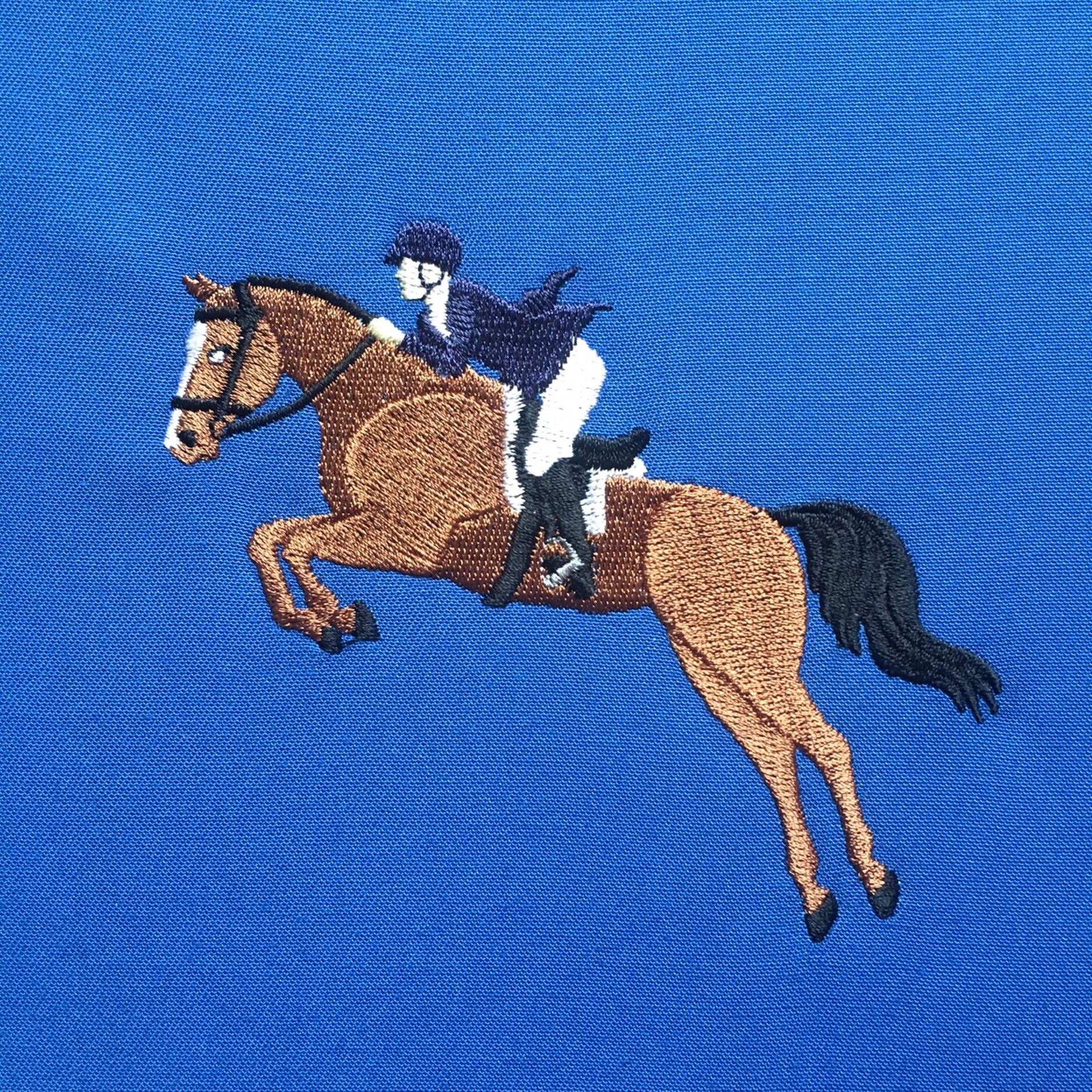 SHOWJUMPING LOGOS - Equestrian Embroidery | Personalised Embroidered ...