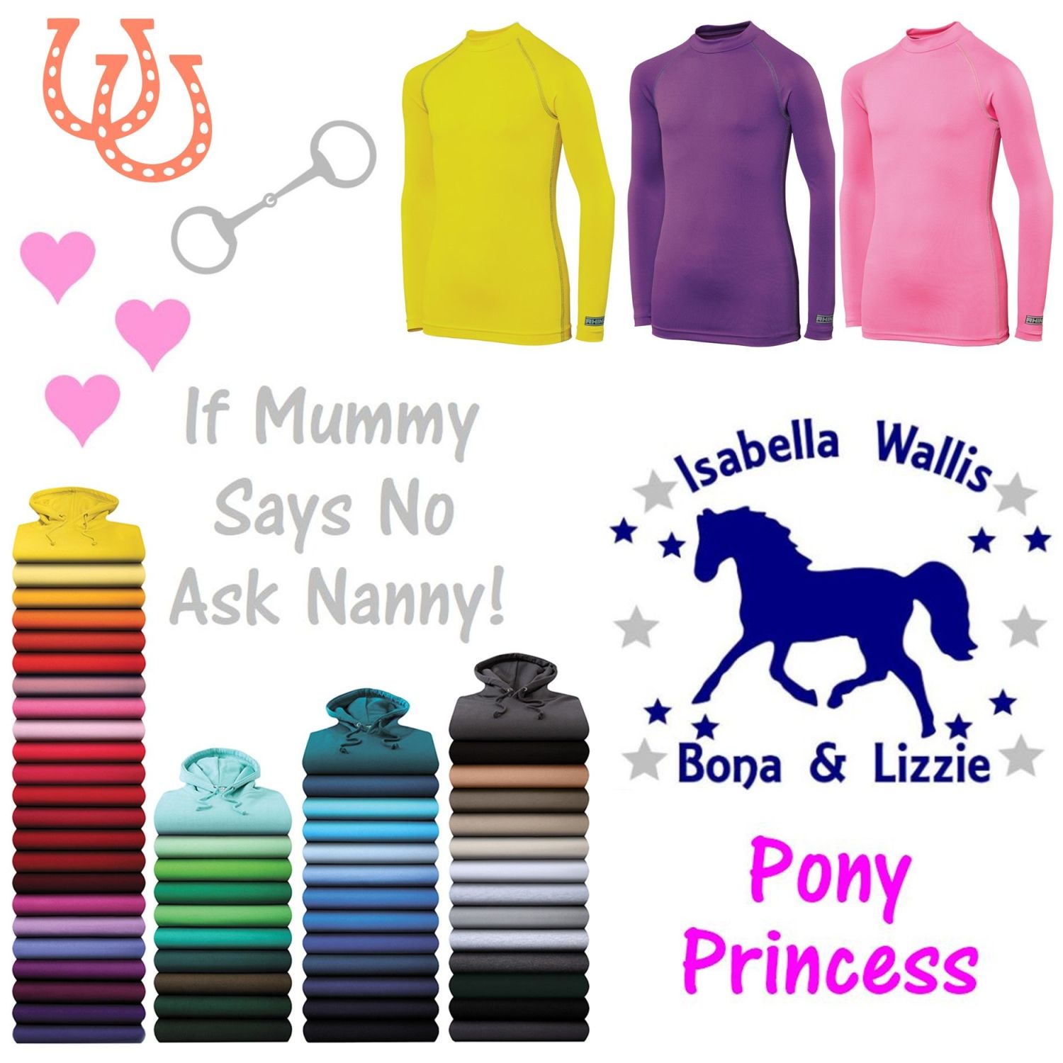 Equestrian Embroidery | Bronte Jackets | Personalised Saddle Cloths ...