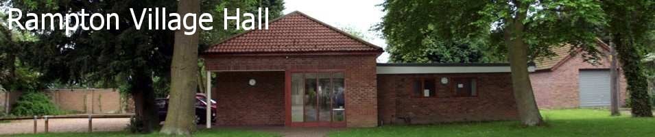 Rampton Village Hall Events