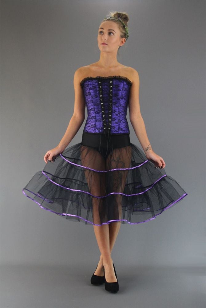 Gothic Net Skirt | Steampunk Skirt | Dream Petticoats