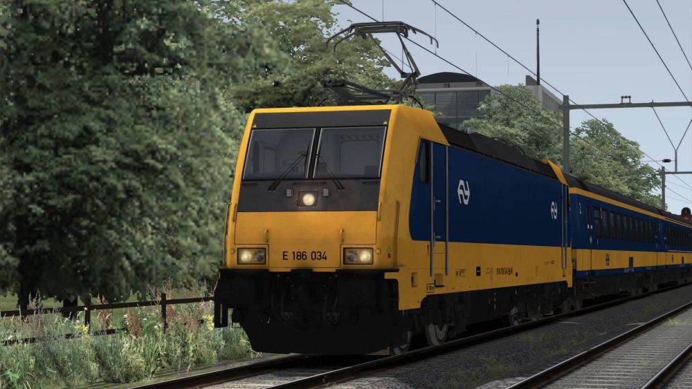 Train Simulator: Classic - Chris Trains NS Traxx 186 + ICRmh wagons ...