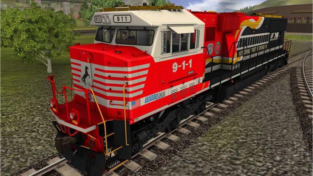 Trainz Railroad Simulator - NS SD60E First Responders - DPSimulation