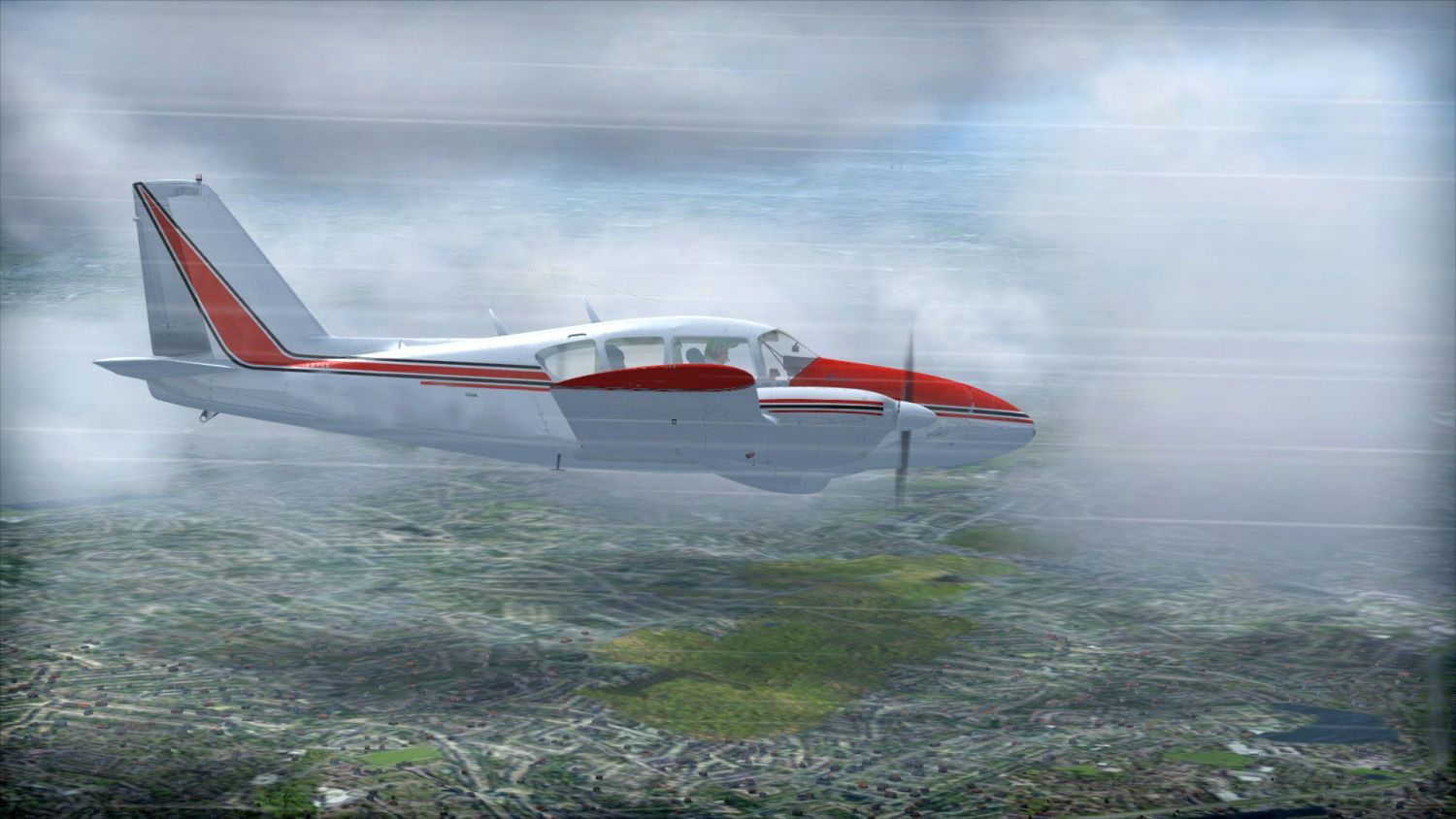 Flight Simulator X - Piper Aztec Add-On - DPSimulation