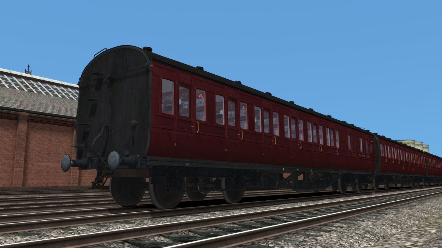 TS Marketplace - LMS Period 1 Non-Corridor Coach Pack BR Crimson ...