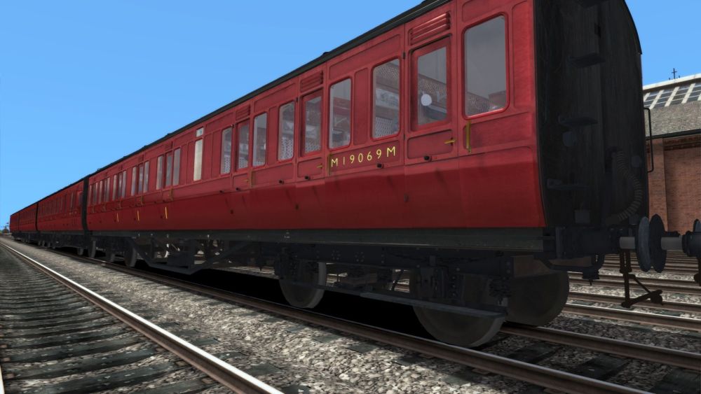 TS Marketplace - LMS Period 1 Non-Corridor Coach Pack BR Maroon ...