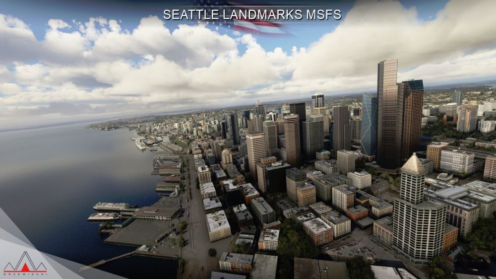Microsoft Flight Simulator | Marketplace | Seattle Landmarks | DPSimulation