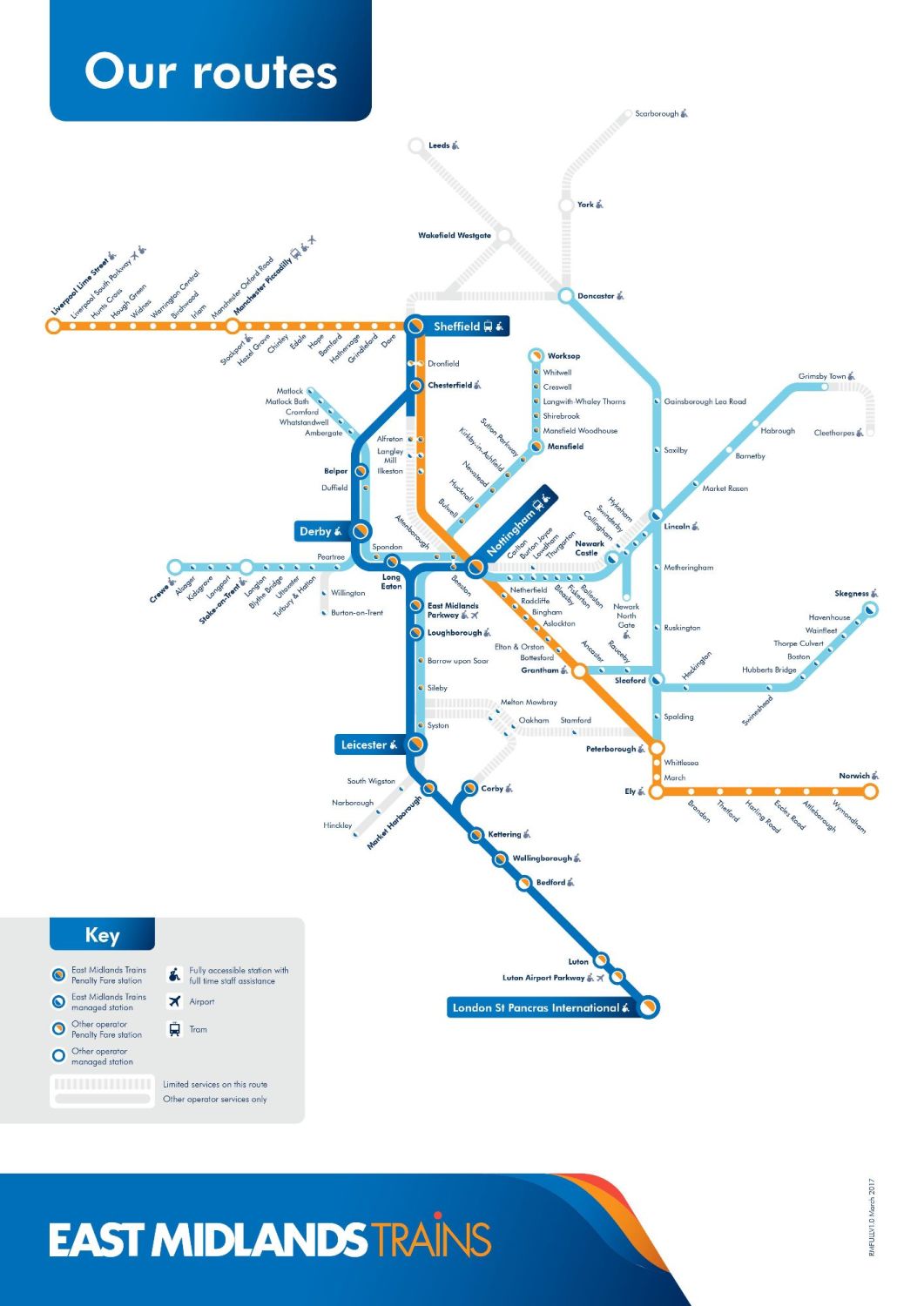 Timetable Archive | East Midlands Trains | DPSimulation