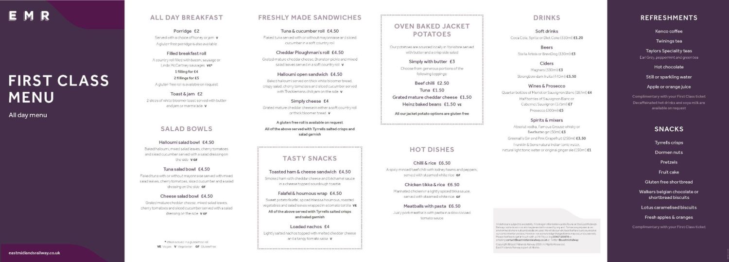 Timetable Archive | East Midlands Railway | DPSimulation