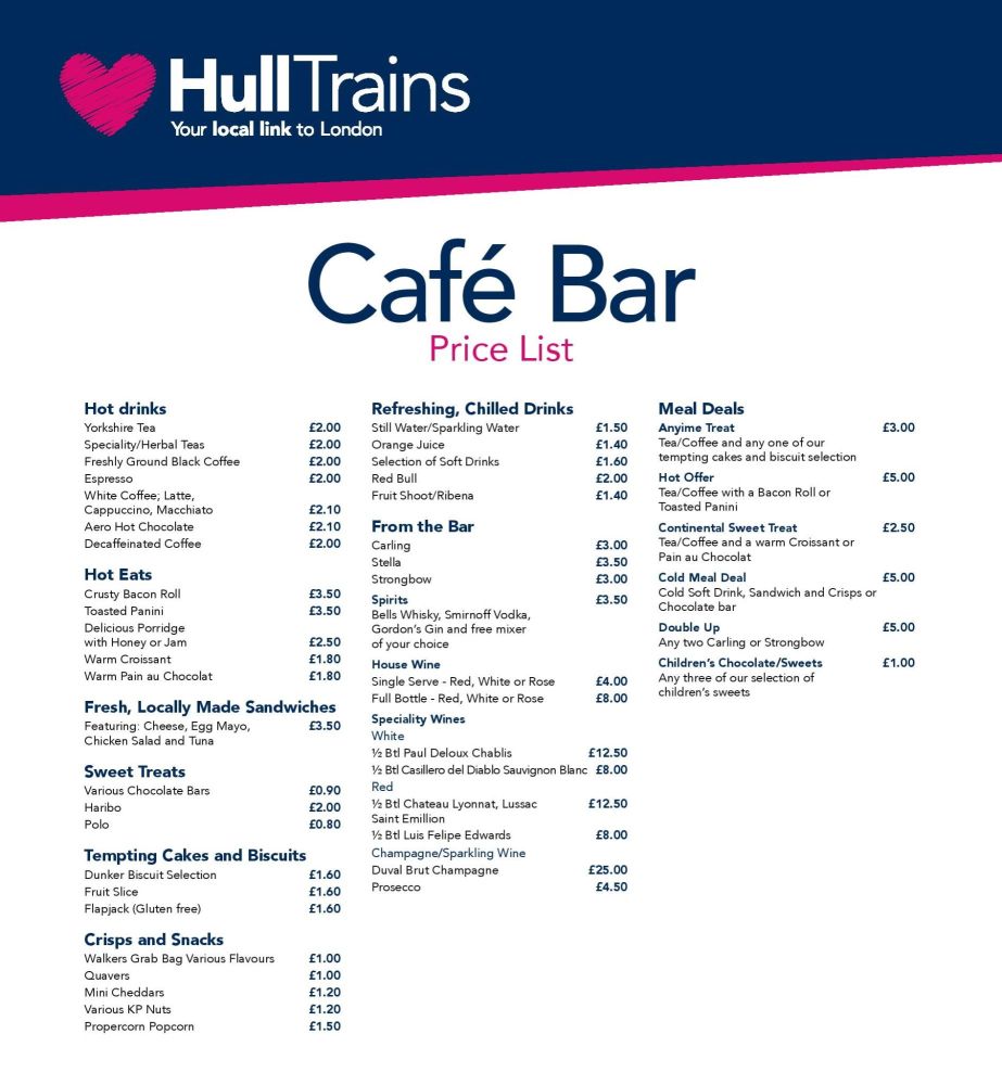 Timetable Archive | First Hull Trains | DPSimulation