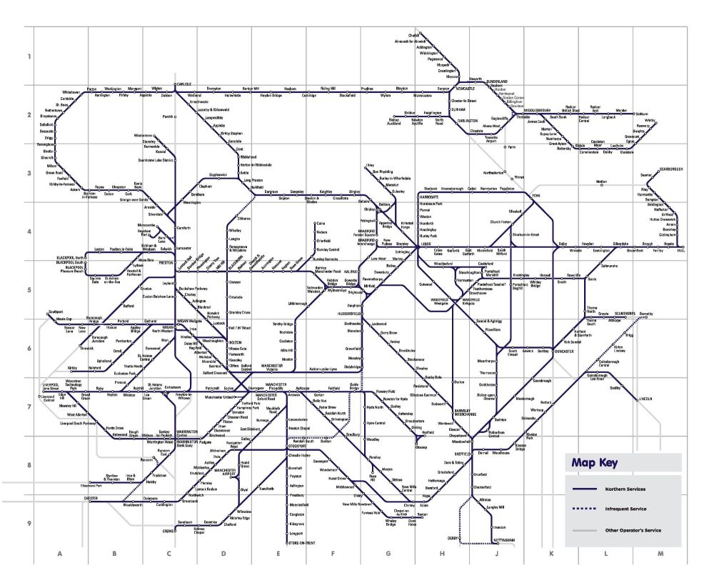 Timetable Archive | Northern Railway | DPSimulation