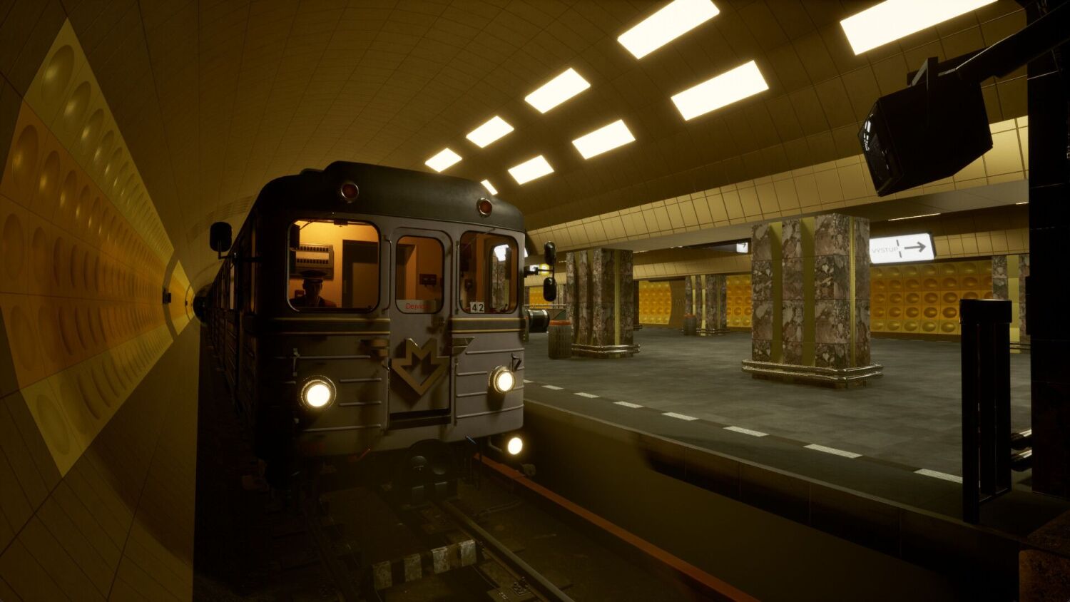 Back in Service: a Metro Driver | DPSimulation