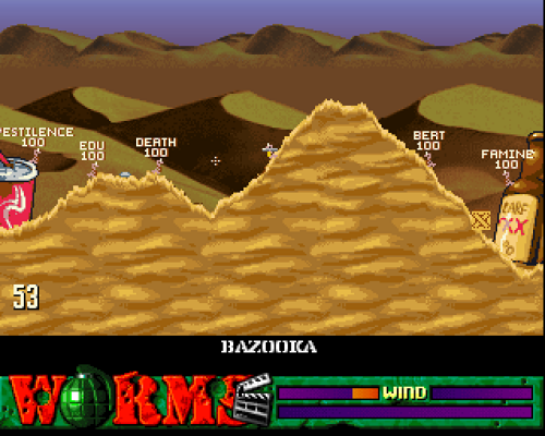 Worms: The Director's Cut - Retro Games Database - DPSimulation