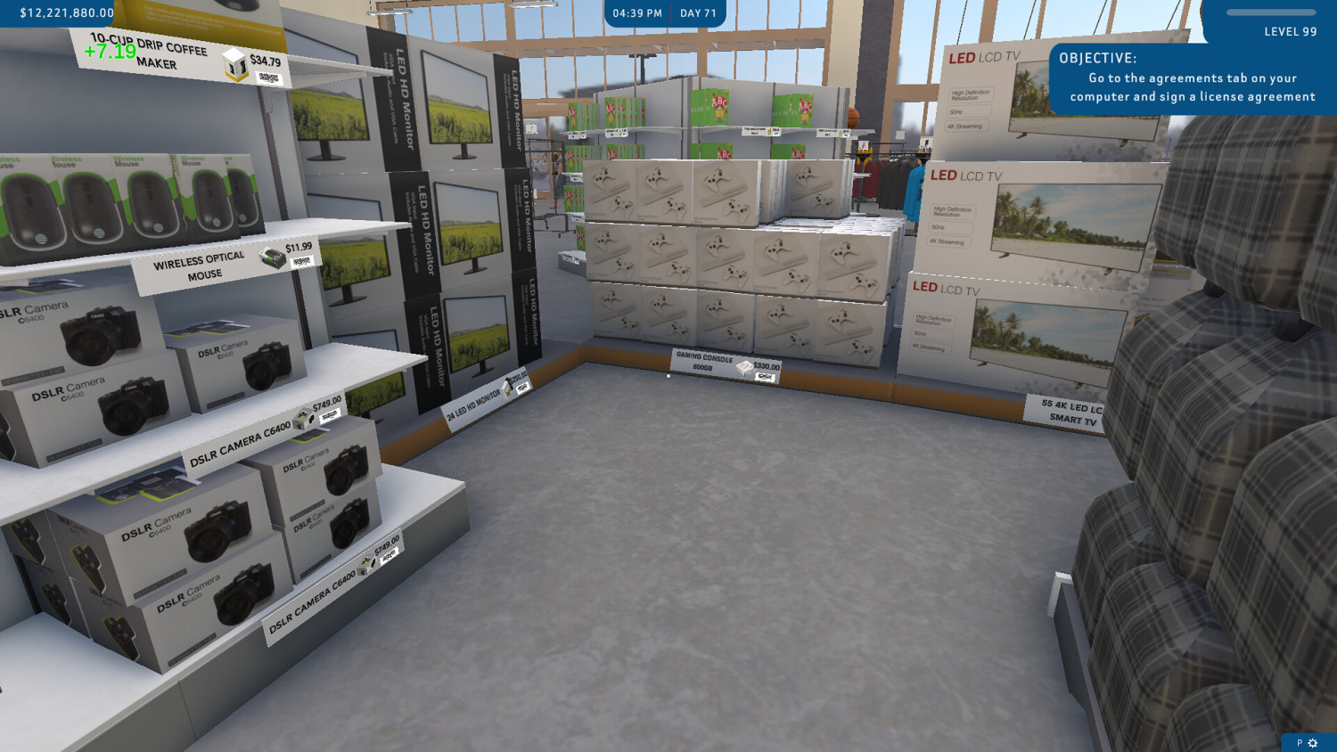 Hypermarket Simulator | DPSimulation