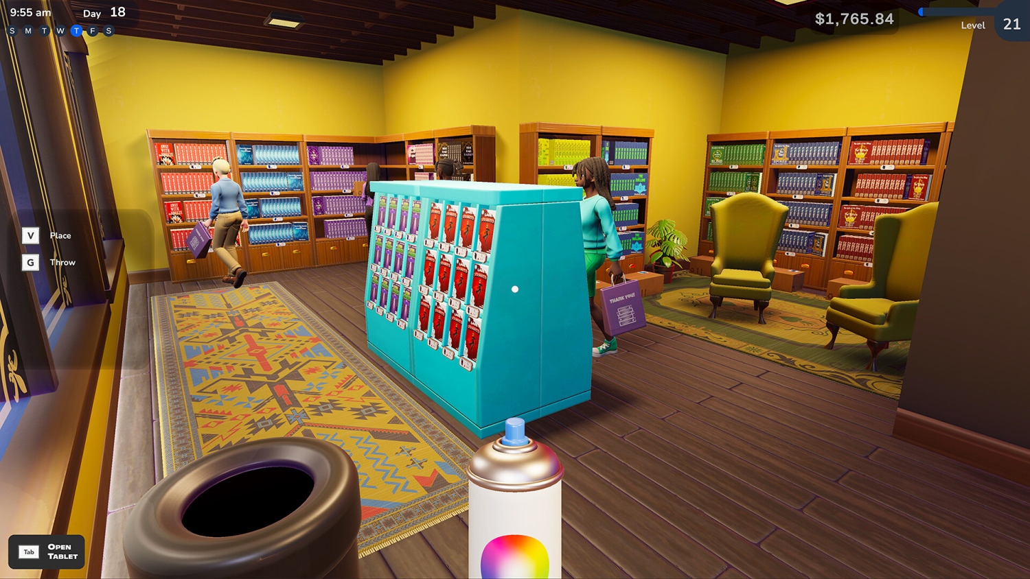 Bookshop Simulator | DPSimulation