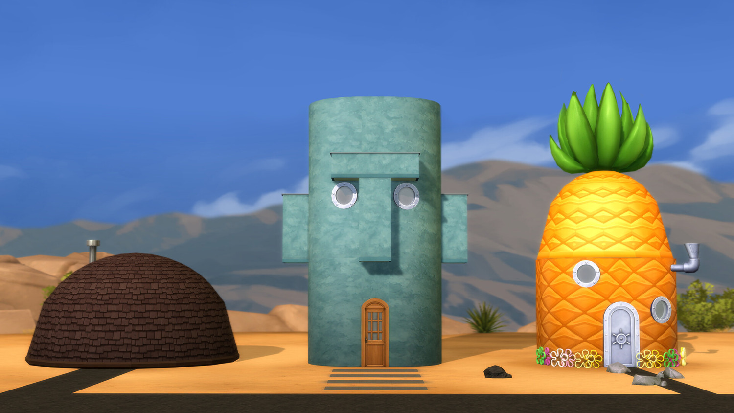 The Sims 4: SpongeBob’s House Kit | DPSimulation