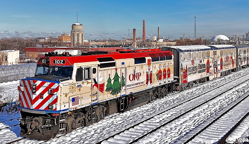 Operation North Pole Christmas train returns to Metra after five years