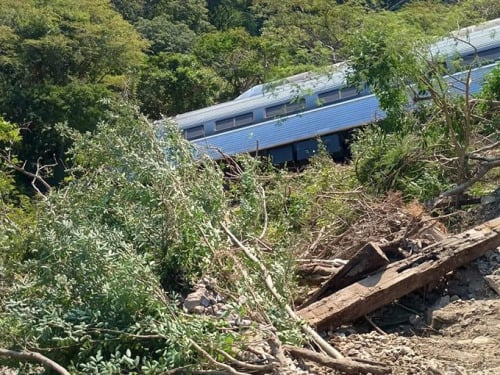Rescue Effort Underway After Train Plunges Into Ravine in Southern Mexico