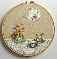 Sarah Homfray, embroiderer, artist and author